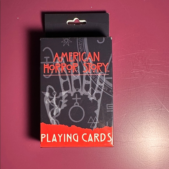 Games | American Horror Story Playing Cards | Poshmark